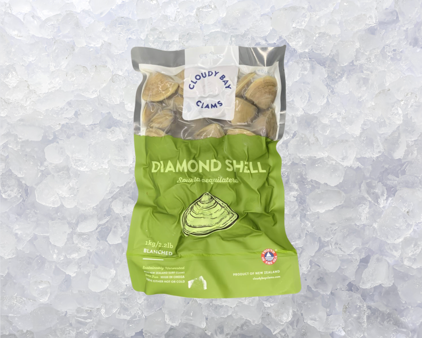 Fresh Cloudy Bay Clams - Diamond Shell Vongole 500G – Fishcut Seafood