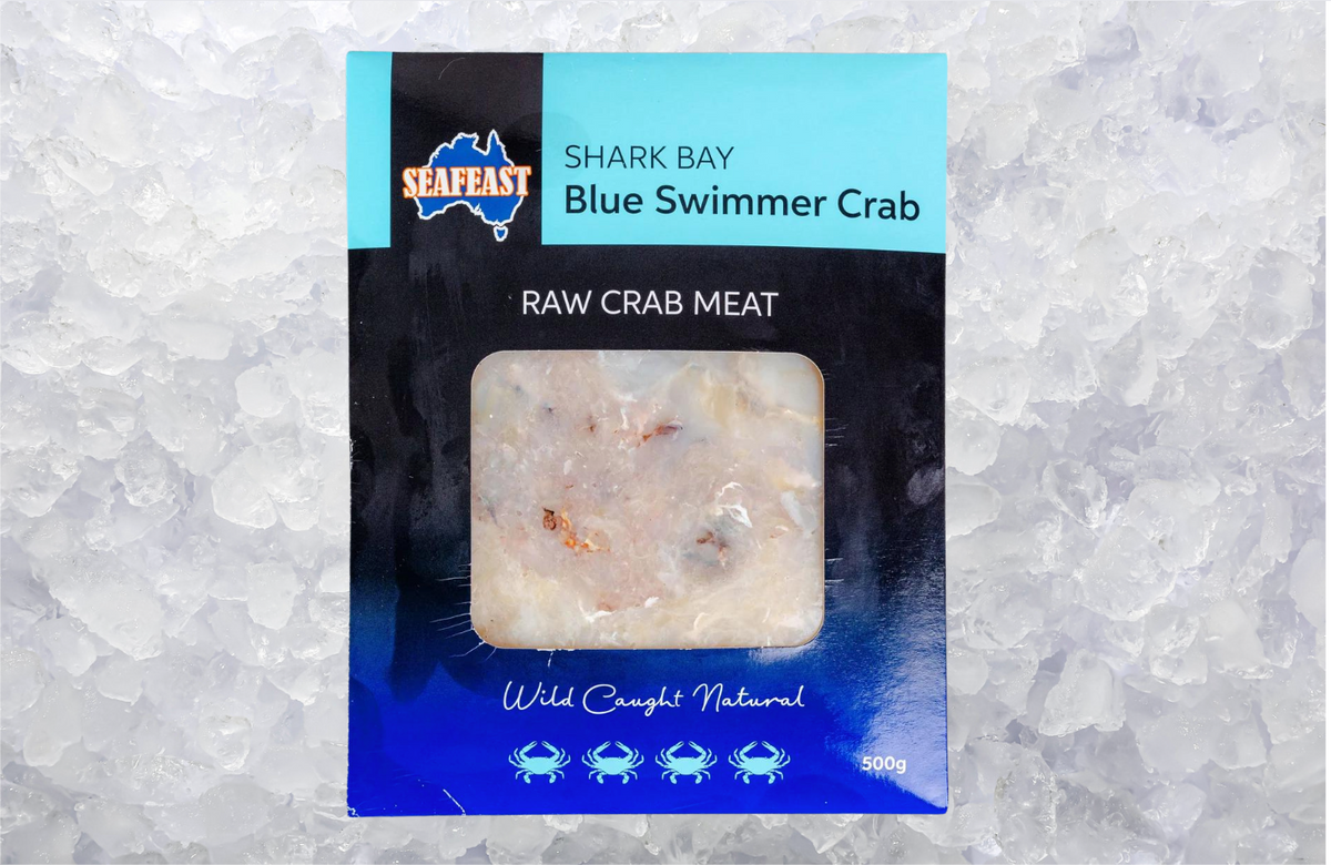 Raw Blue Swimmer Crab Meat (500gr) – Fishcut Seafood